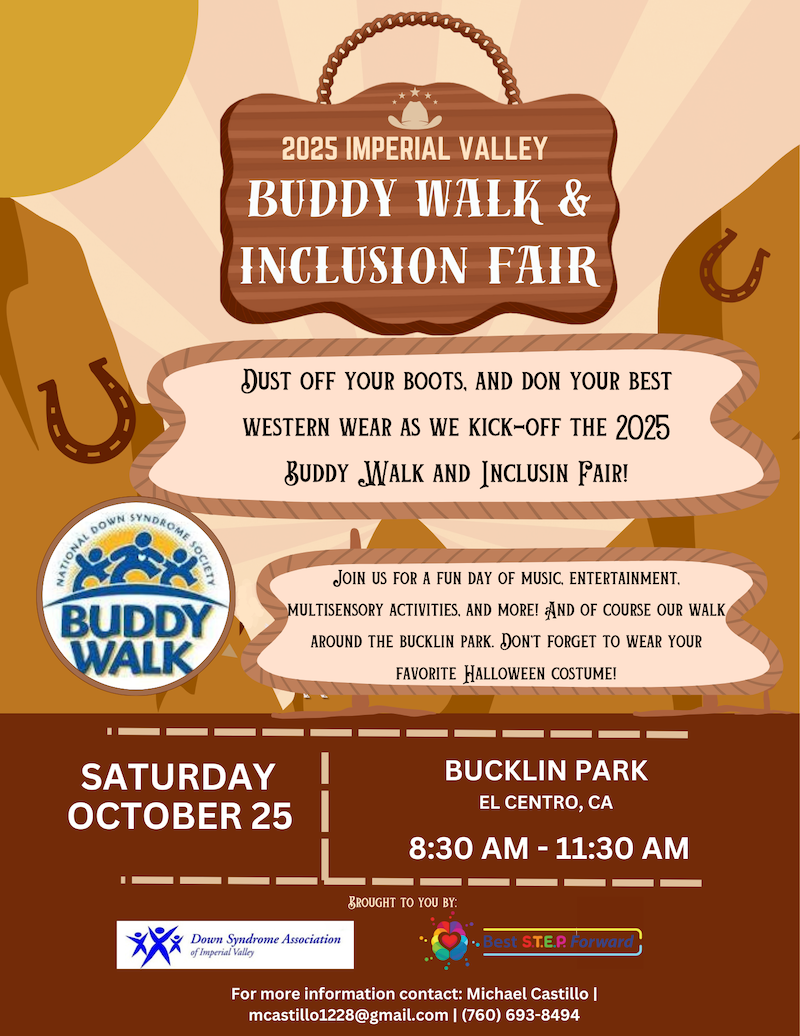 Imperial Valley Buddy Walk and Inclusion Fair 2025 | Special Needs ...